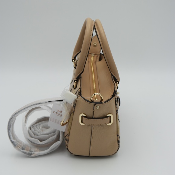 Coach | Bags | Coach Mini Blake Snake Embossed Patchwork Bag | Poshmark